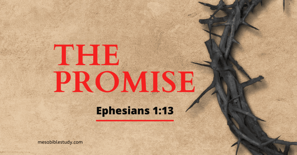 Our Promise is Sealed with the Holy Spirit