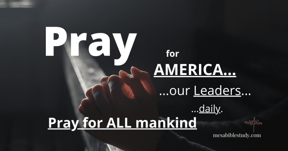Pray for America Pray for ALL Mankind Pray for the Men and Women in ...