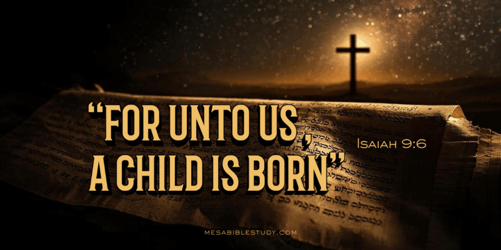 Isaiah 9:6 — Unto Us a Child Is Born | Messiah & Mighty God